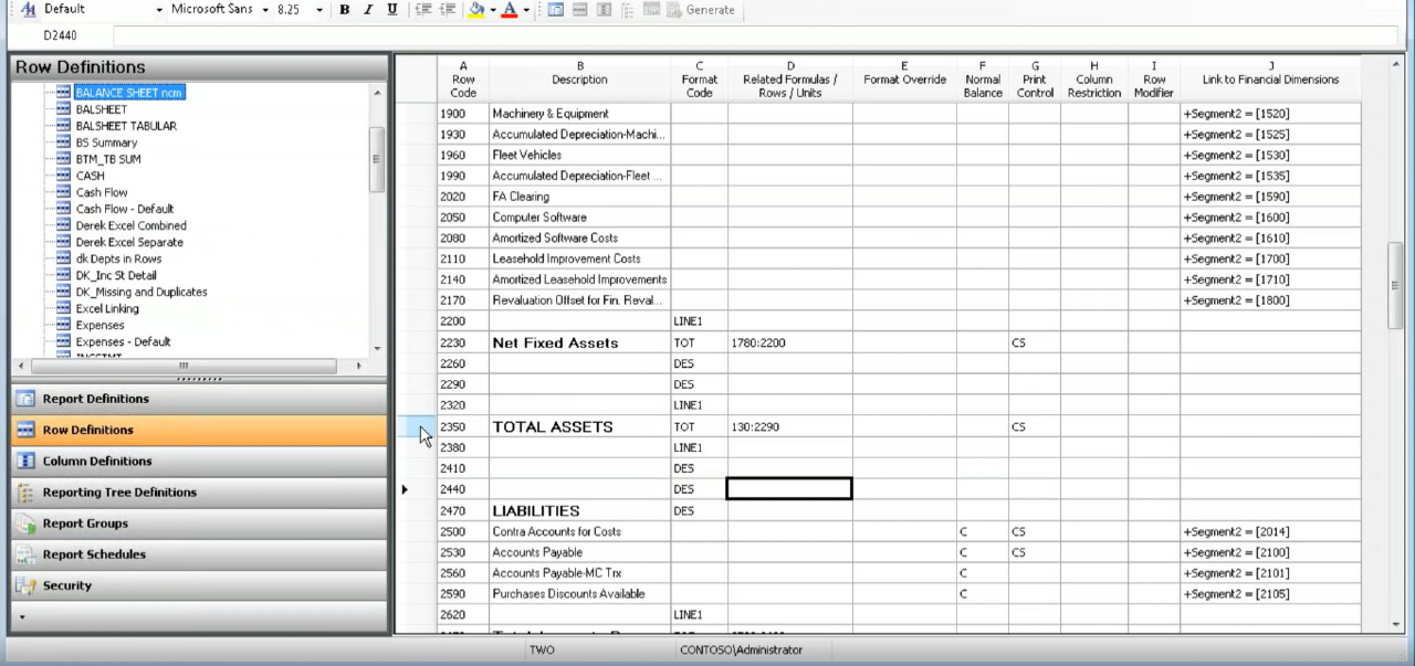 Management Reporter and D365 Report Designer – Balance Sheets - Cloud Wars