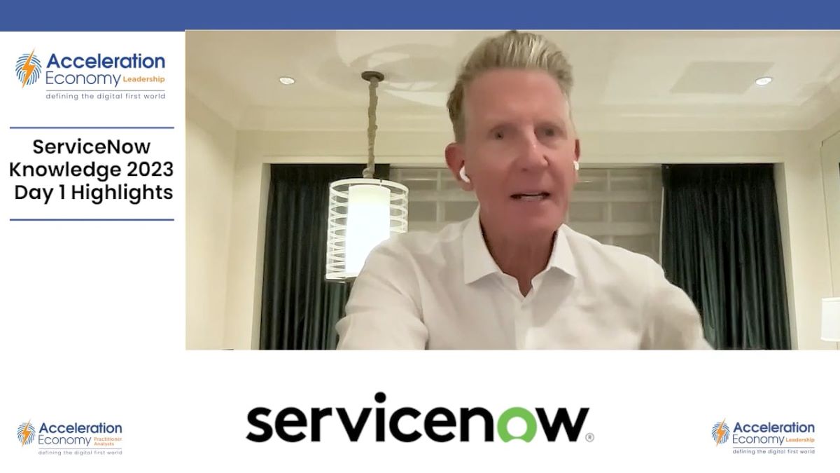 On Location at Knowledge 2023: How ServiceNow Will Integrate Generative ...