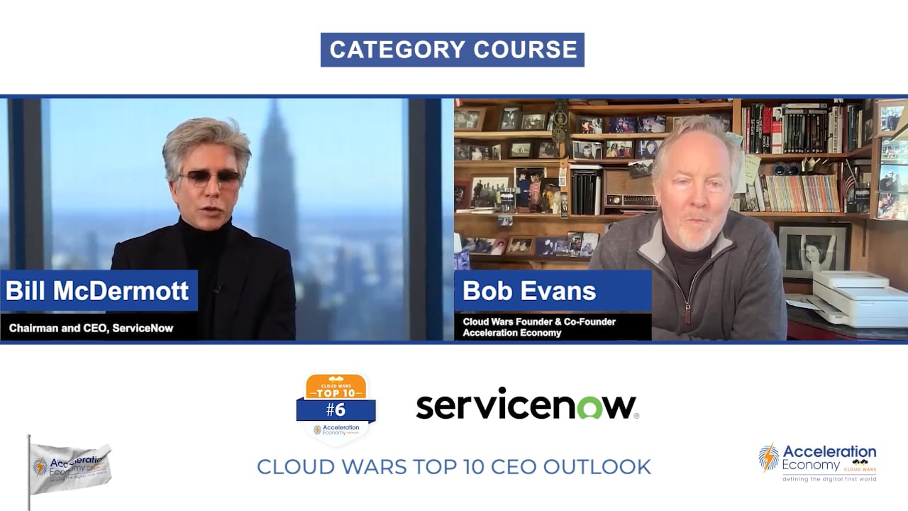 ServiceNow CEO Bill McDermott Highlights AI, Cloud Collaborations ...