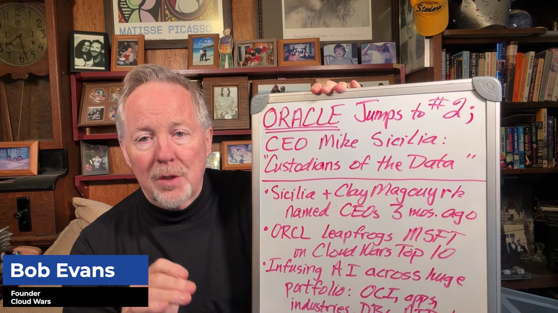 Oracle Jumps to #2; CEO Mike Sicilia: 'Custodians of the Data'